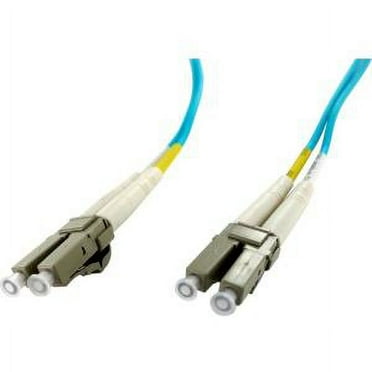 C2G 30m LC-LC 9/125 OS2 Duplex Single-Mode PVC Fiber Optic Cable - Yellow - Walmart.com