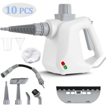 Pressurized Handheld Steam Cleaner with 14 pcs Accessories 15.2OZ Multi ...