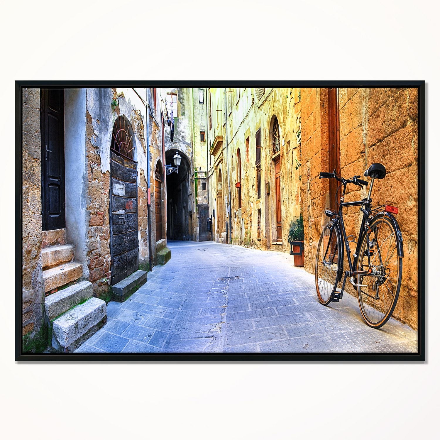 Click here for Designart Design Art Pictorial Street Of Old Italy... prices