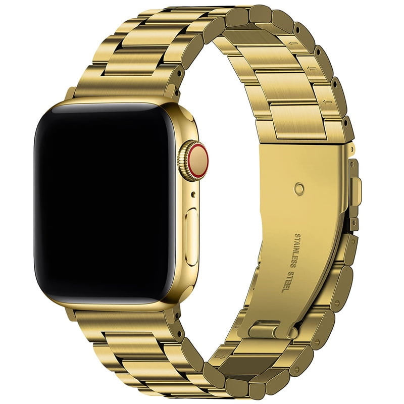 Click here for Vorcoy Gold Apple Watch Strap 42mm 44mm 45mm 49mm... prices