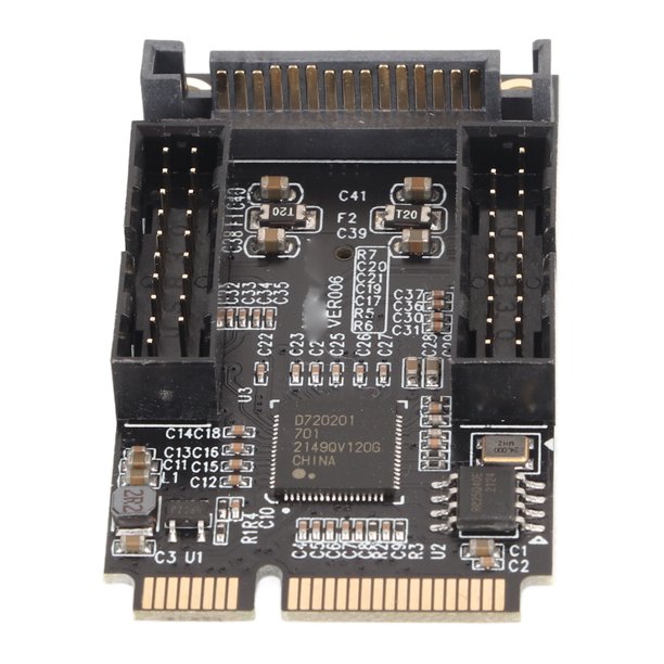Mini PCIE To 19Pin Expansion Card, High Speed Mini PCIE To USB3.0 ...