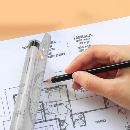 Herwey Ruler,Measurement Tool,Parallel Roll Ruler Drawing Drafting Type ...