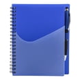 5.5" x 7" Small Pocket Notebook with Pen Holder and Lined Pages, 60 ...