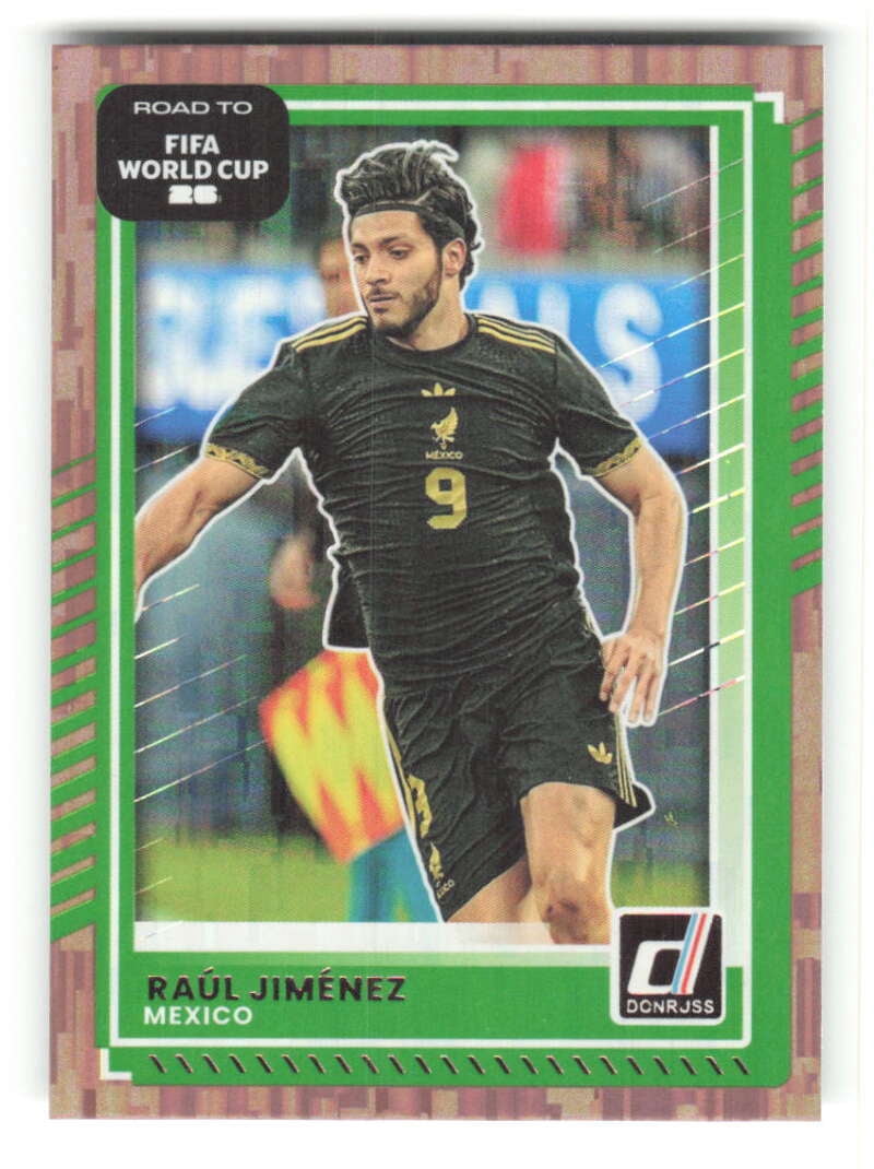 2025-26 Donruss Road to FIFA World Cup Bronze #74 Raul Jimenez Mexico ...