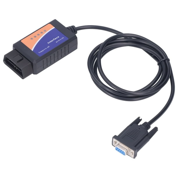 EL Scan Tool,ELM327 COM Port DB9 OB Scanner EL Scanner Striking ...