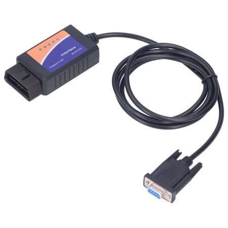 EL Scan Tool,ELM327 COM Port DB9 OB Scanner EL Scanner Striking ...