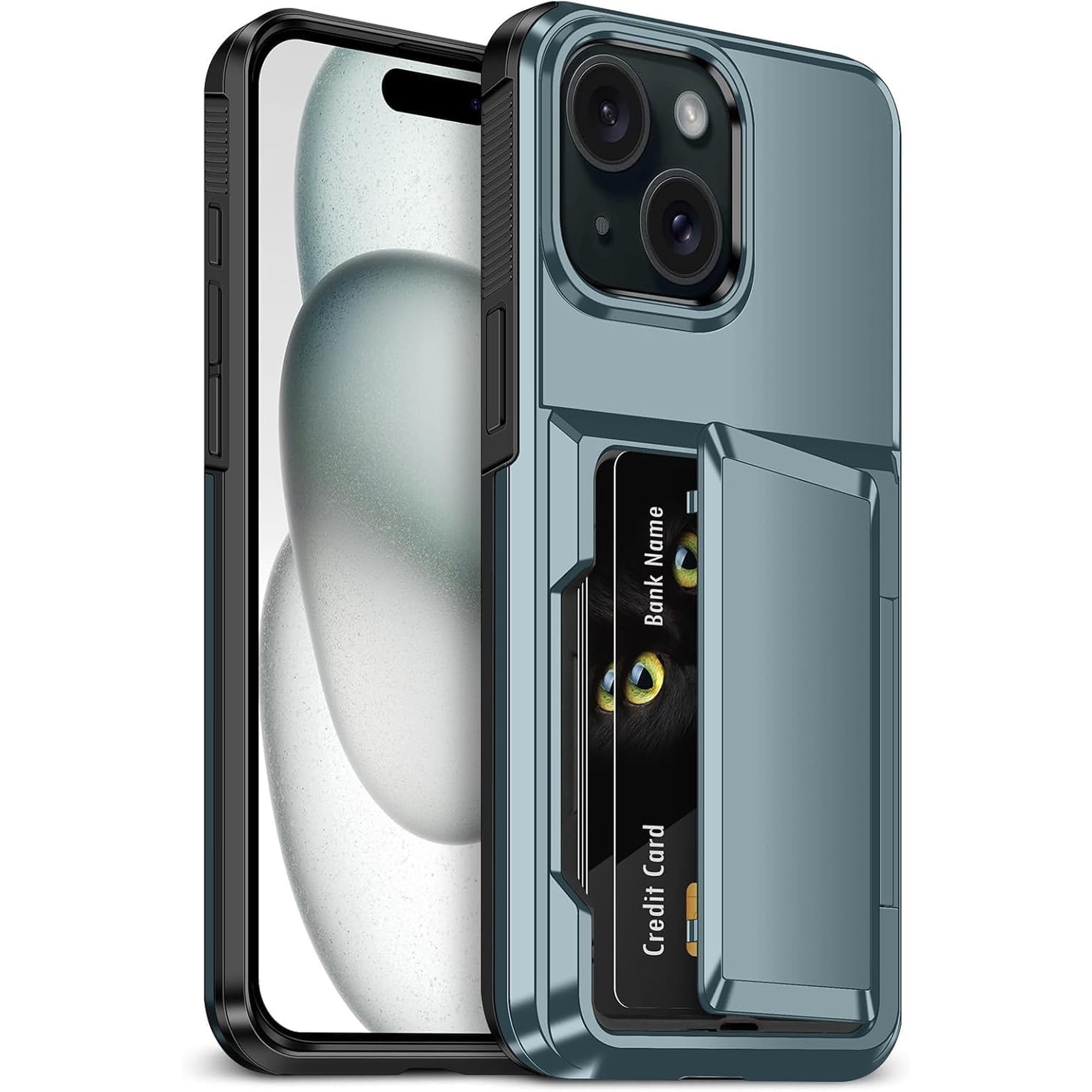 Click here for Rejoda-For Iphone 15 Case With Card Holder [max 5... prices