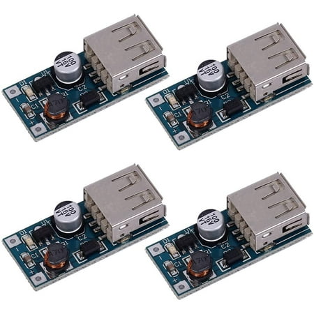 USB DC-DC Step Up Power Supply Board Boost Converter Module 0.9V-5V to ...