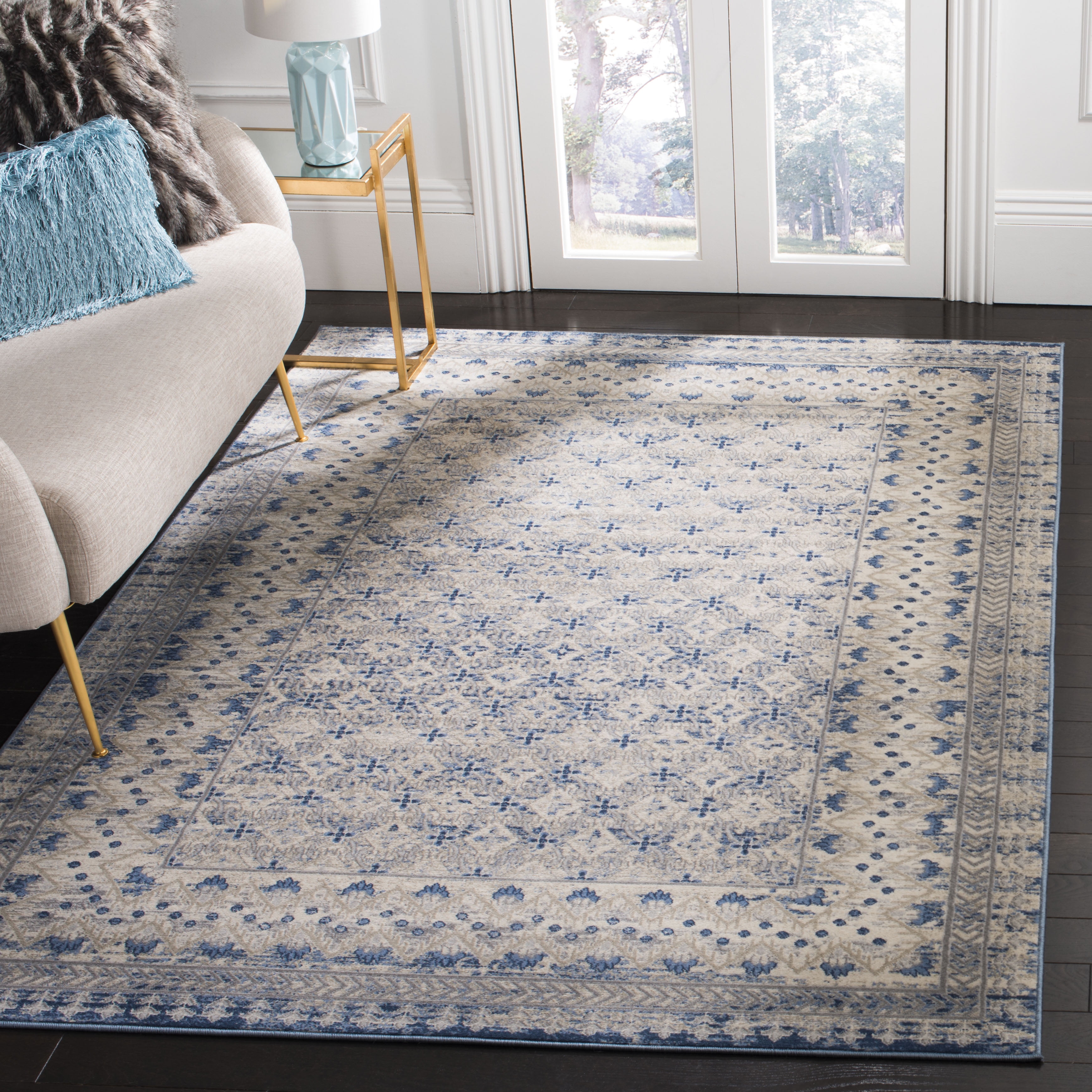 Safavieh Brentwood Dolkar Abstract Geometric Area Rug or Runner ...
