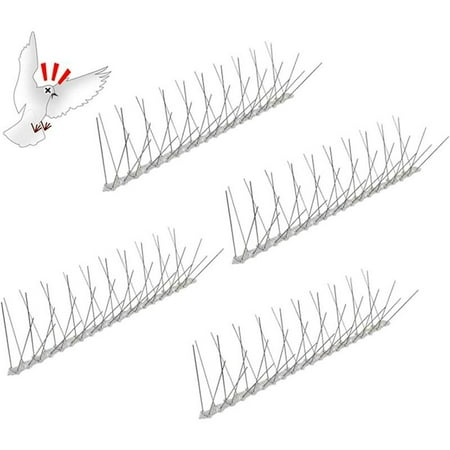 Stainless Steel Bird Spikes Steel Bird Spikes Pigeon Defense Bird ...