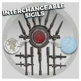 Mega Construx Game of Thrones Iron Throne Set, Collector's Building ...
