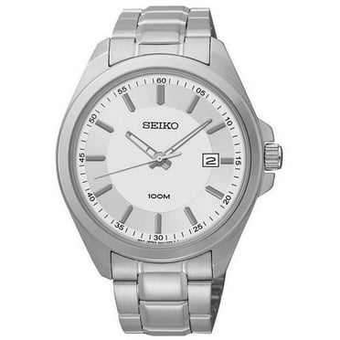 Seiko Men's 5 Automatic Day-Date Watch, Stainless Steel, SNK355K1 with 21 Jewels - Walmart.com