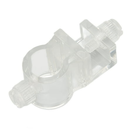 Aquarium Hose Clamp, Plastic Transparent Fish Water Pipe Clip Beautiful ...
