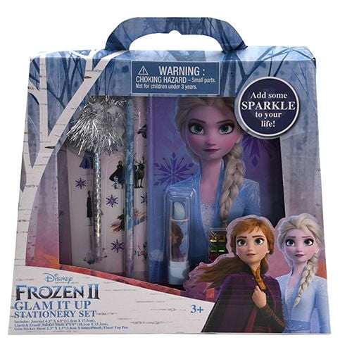 Diary Frozen 2 Glam It Up Stationery Set in Box Journal , Eraser ...