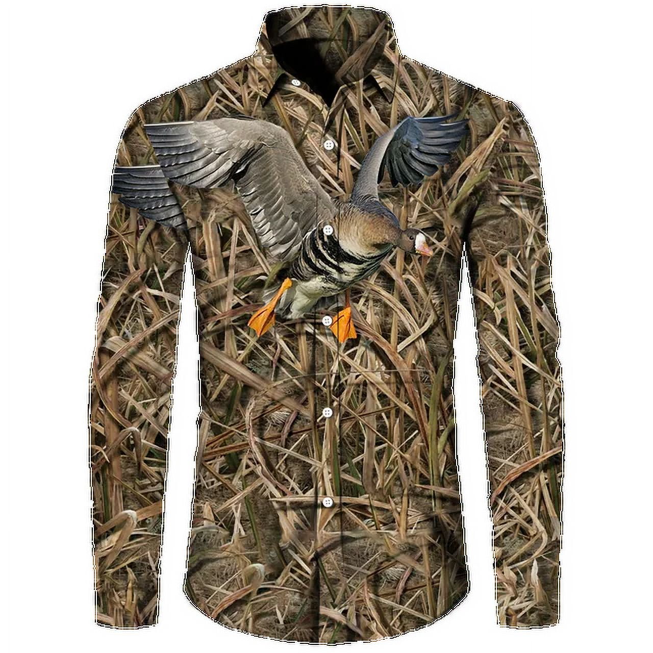 Camisas tácticas de uso diario para hombre, con estampado 3D de hojas ...