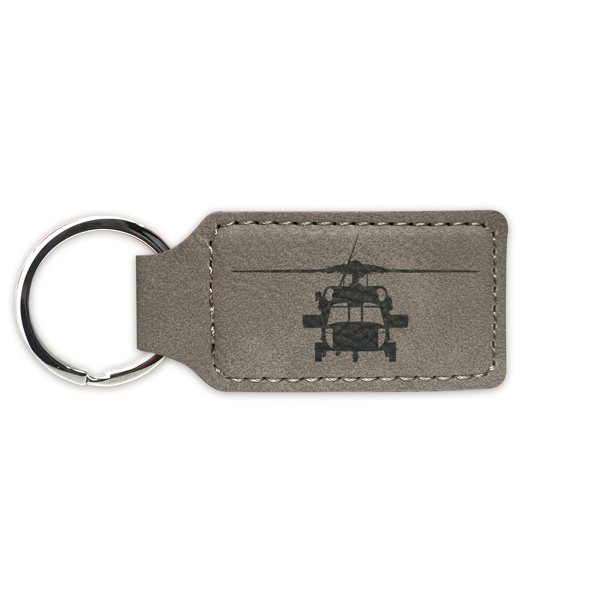 MH-60S Knighthawk Keychain Leatherette Rectangle - Laser Engraved ...