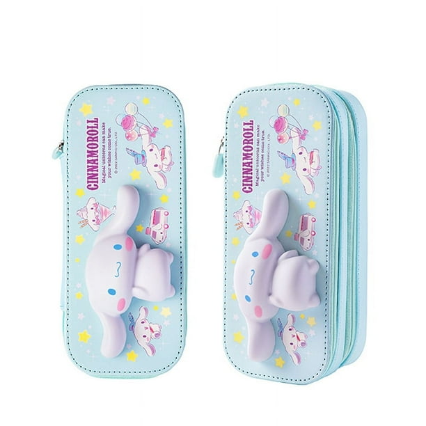 MINISO Sanrio 3D Decompression Cute Pencil Pouch My Melody Kawaii Large ...
