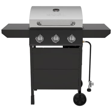 Expert Grill 3 Burner Propane Gas Grill in Red - Walmart.com