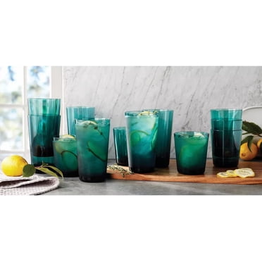 6pc Acrylic Drinkware Set 19oz Fresh Lemons - Walmart.com