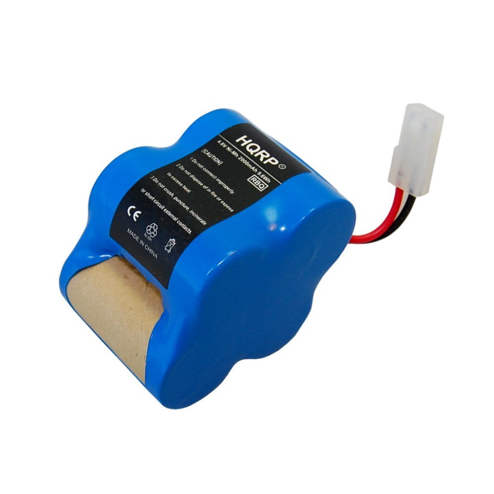 HQRP 4.8V 2000mAh Rechargeable Battery for Euro-Pro Shark Sweeper ...