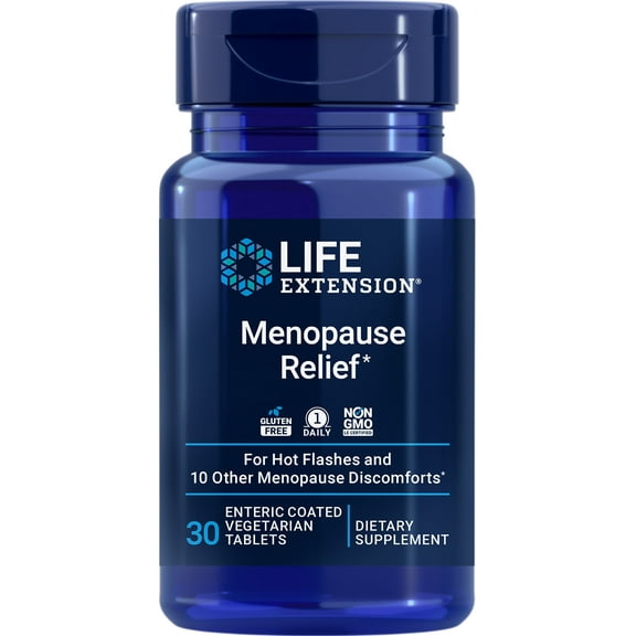 MENO Menopause Relief Vitamin Capsules for Hot Flashes, Night Sweats, and Mood Swings, 60 Count ...