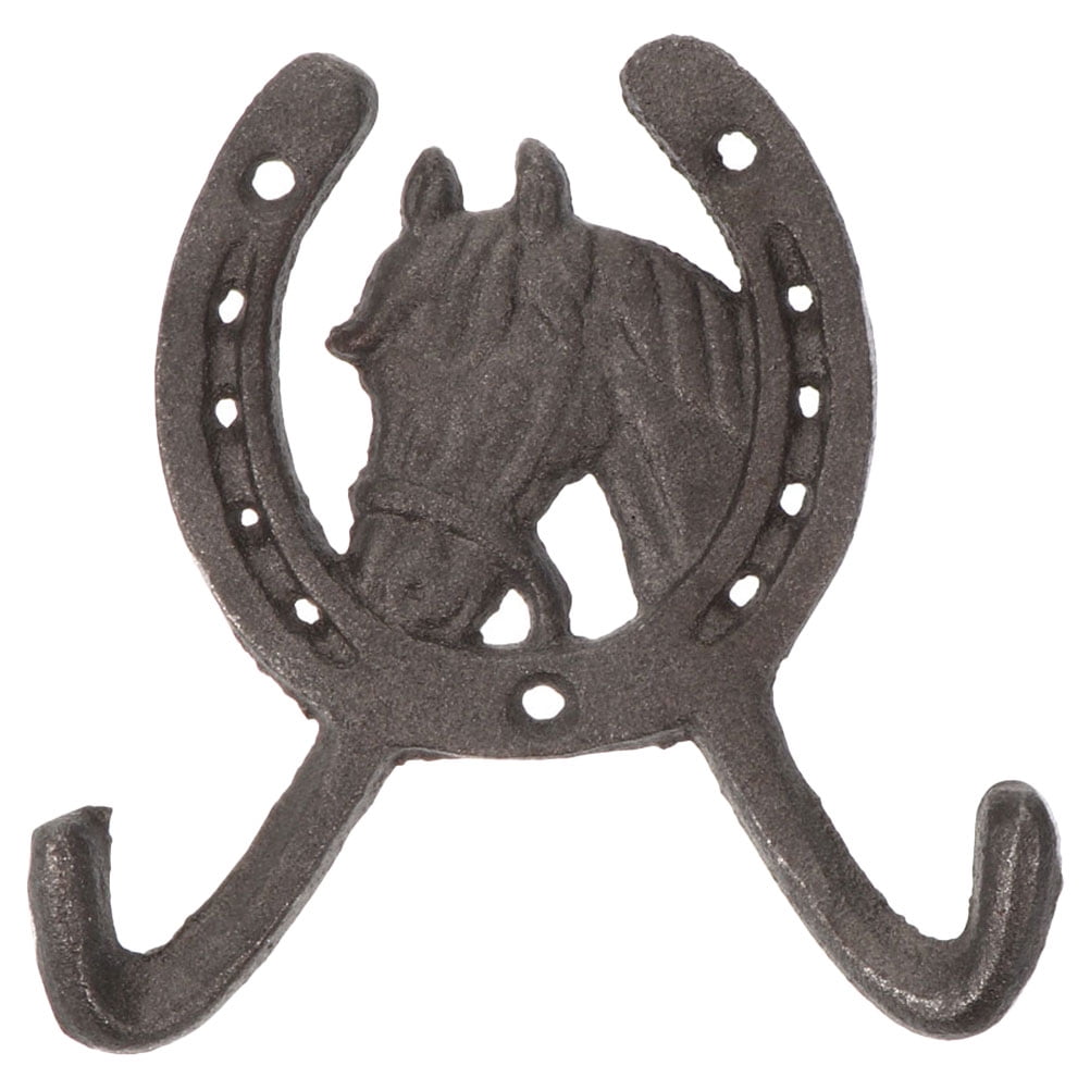 Click here for Unomor Cast Iron Hook Vintage Wall Mount Horse Hea... prices