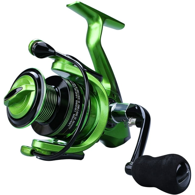 Sougayilang Spinning Reel with Aluminum Spool Ultralight and Smooth 13+1BB Fishing Reel ...