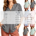 DeHolifer Shirts for Women Button Down Tops V-Neck Collar Blouses ...