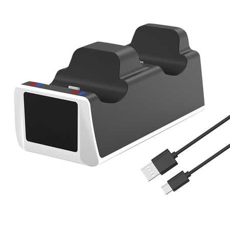 savreitly Game Controller Charger Plastic Station Portable LED Game ...