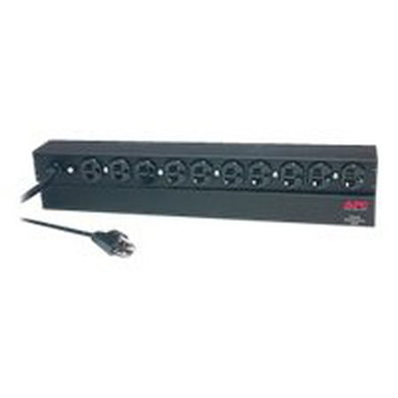 APC Basic Rack-Mount PDU - Power distribution strip (rack-mountable) - AC 120 V - 2.4 kW - input ...