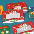 Paper Christmas Cartoon Scratch Card for Student Prizes and Family ...