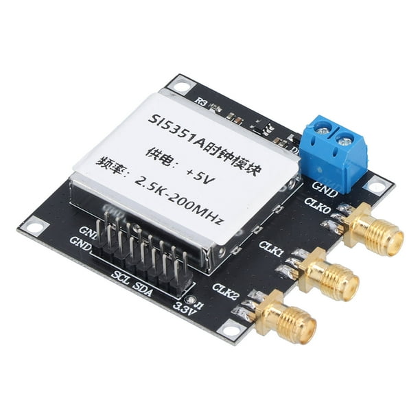Low Noise Signal Generator,SI5351 Clock Signal Generator Square Wave ...