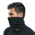 Novforth Winter Neck Warmer for Men & Women, Fleece Lined Ski Scarf ...