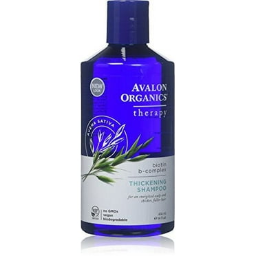 Avalon Organics Biotin B-Complex Thickening Shampoo, 14 oz. - Walmart.com
