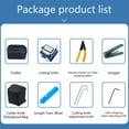 FTTH Fiber Optical Cable Cold Connection Tool Kit Fiber Cleaver Visual ...