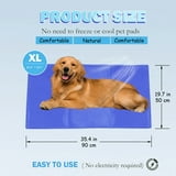 Dog Cat Cooling Ice Mat , Cooling Pad Reversible, Pet Cool Mats for Dog ...