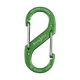 Nite Ize S-Biner Dual Carabiner #2 Aluminum Lime Green Locking Dual ...