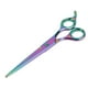 Sharf Gold Touch Pet Scissors, 7.5 Inch Rainbow Straight Shears, Dog ...