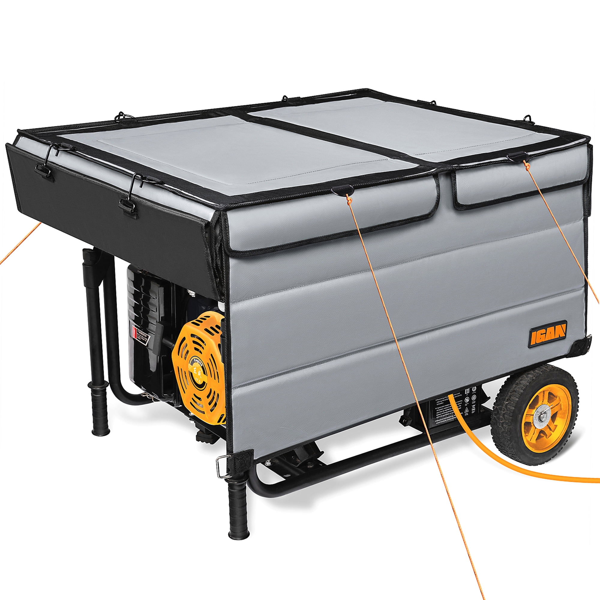 IGAN Generator Tent Waterproof Generator Cover with Windproof Kit 3500 ...