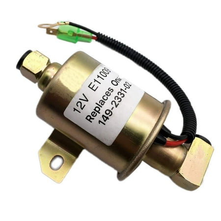 ALLMOST 12V Fuel Pump E11009 Compatible with Onan Cummins RV Generator ...