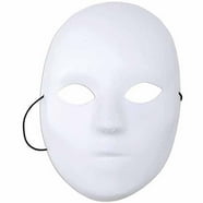 1/2 MASK-FULL FACE-WHITE - Walmart.com