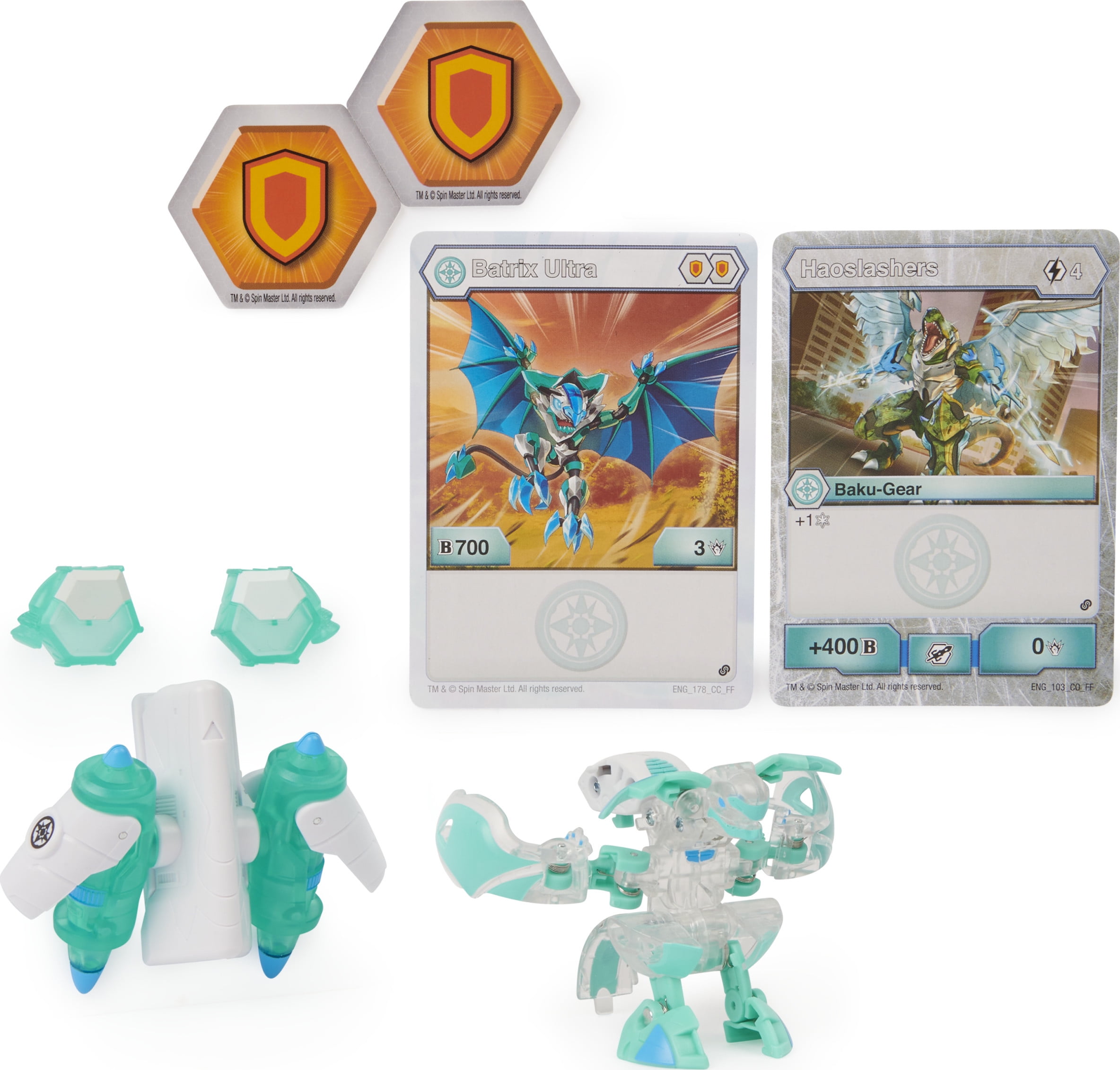 Bakugan Ultra, Batrix with Transforming Baku-Gear, Armored Alliance 3 ...