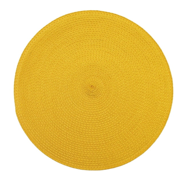 Hariumiu Round Table Mat Placemats Washable Round Placemats for Kitchen ...