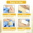 "Ceeport 4""x4"" Manuka Honey Wound Dressing, Medical Grade for Fast Healing (Pack of 10 ...