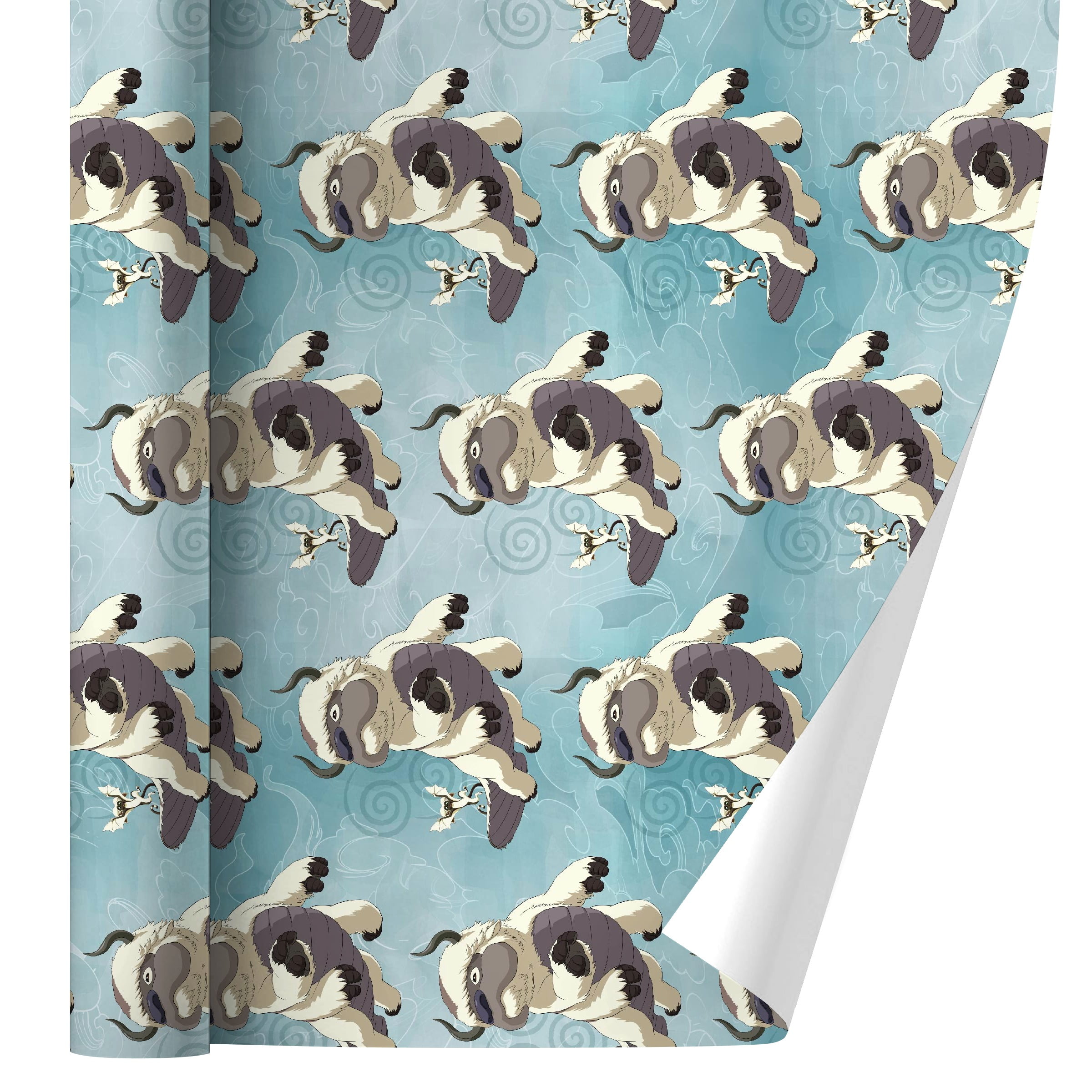 Avatar the Last Airbender Appa & Momo Gift Wrap Wrapping Paper Rolls ...