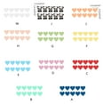10 Pieces Knitting Needle Stoppers Point Protectors Knitting Needle Tip ...