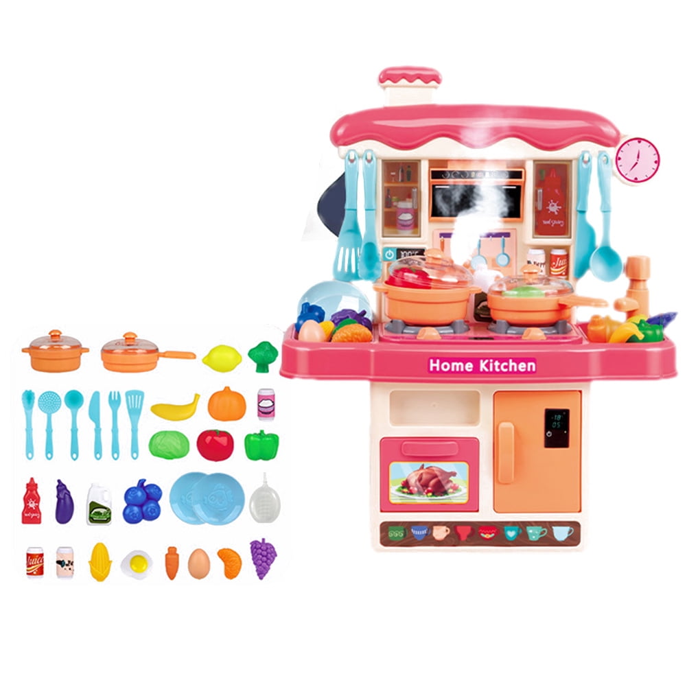 Godderrr Baby Toys Pretend Food Kitchen Toy Set Toy Accessories Set for ...