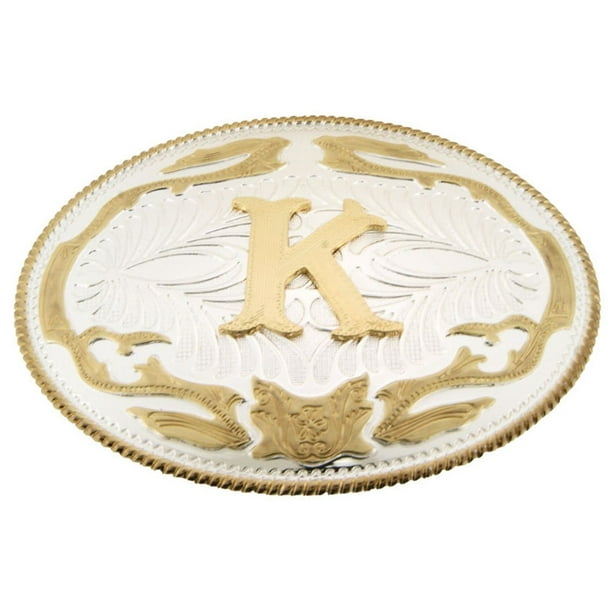 Buckles Zone - Initial K Belt buckle Letter K Multiple Styles Cowgirl ...