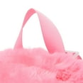 Claire's Rainbow Pink Fuzzy Backpack - Walmart.com