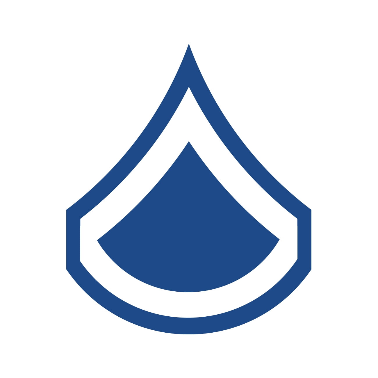 E-3 Private First Class Rank Sticker Decal Die Cut - Self Adhesive ...